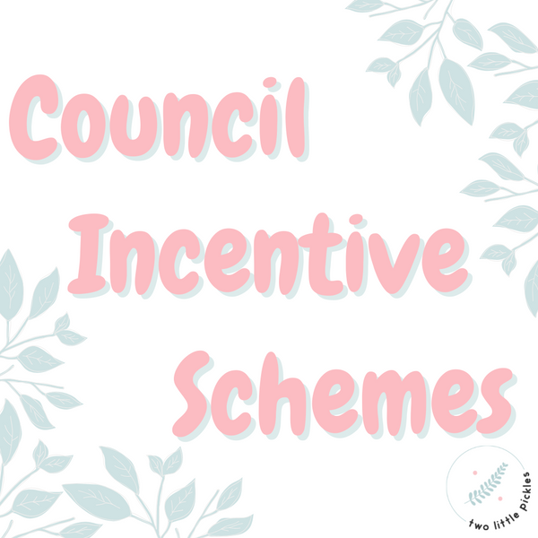 Cloth Nappy Council Incentives – Two Little Pickles